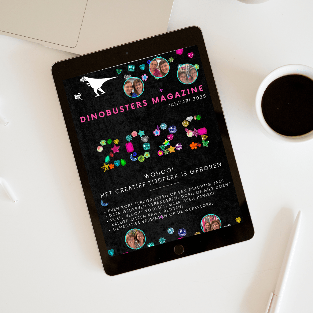 Dinobusters magazine 2025 - Change management met impact